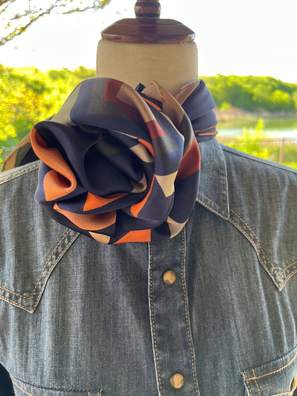 Aztec Wild Rags (Pecos River) Silk Scarf - Cowtown Wild Rags